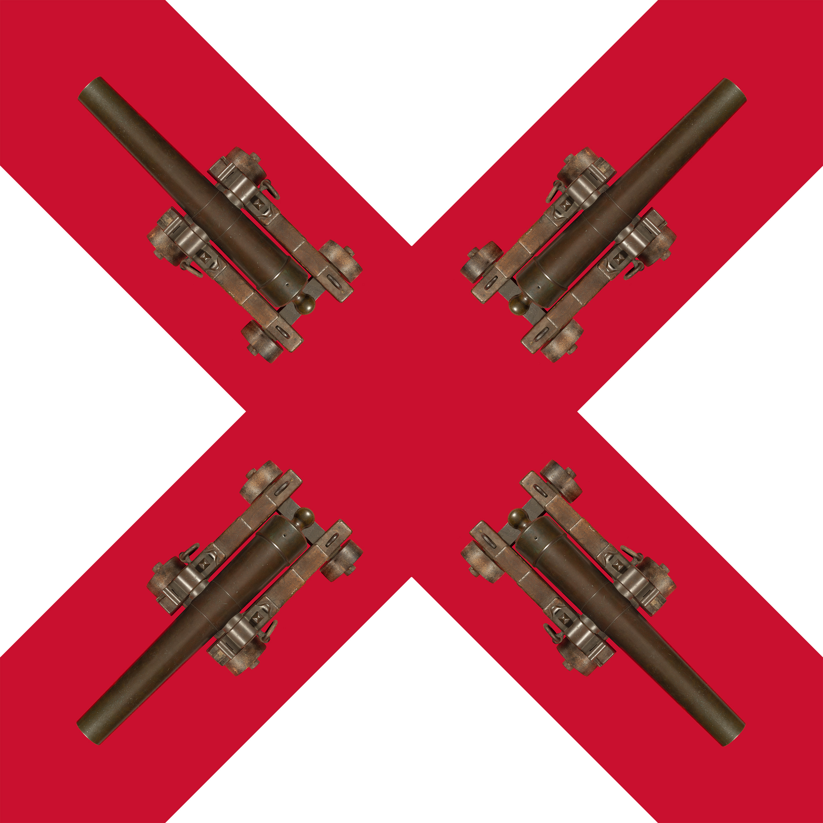 Artwork 'Study for Endeavour - Red Saltire of St Patrick' - The ...