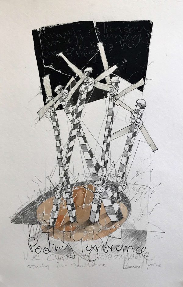 Artwork 'Study for Pooling Ignorance' - The Diversion Gallery