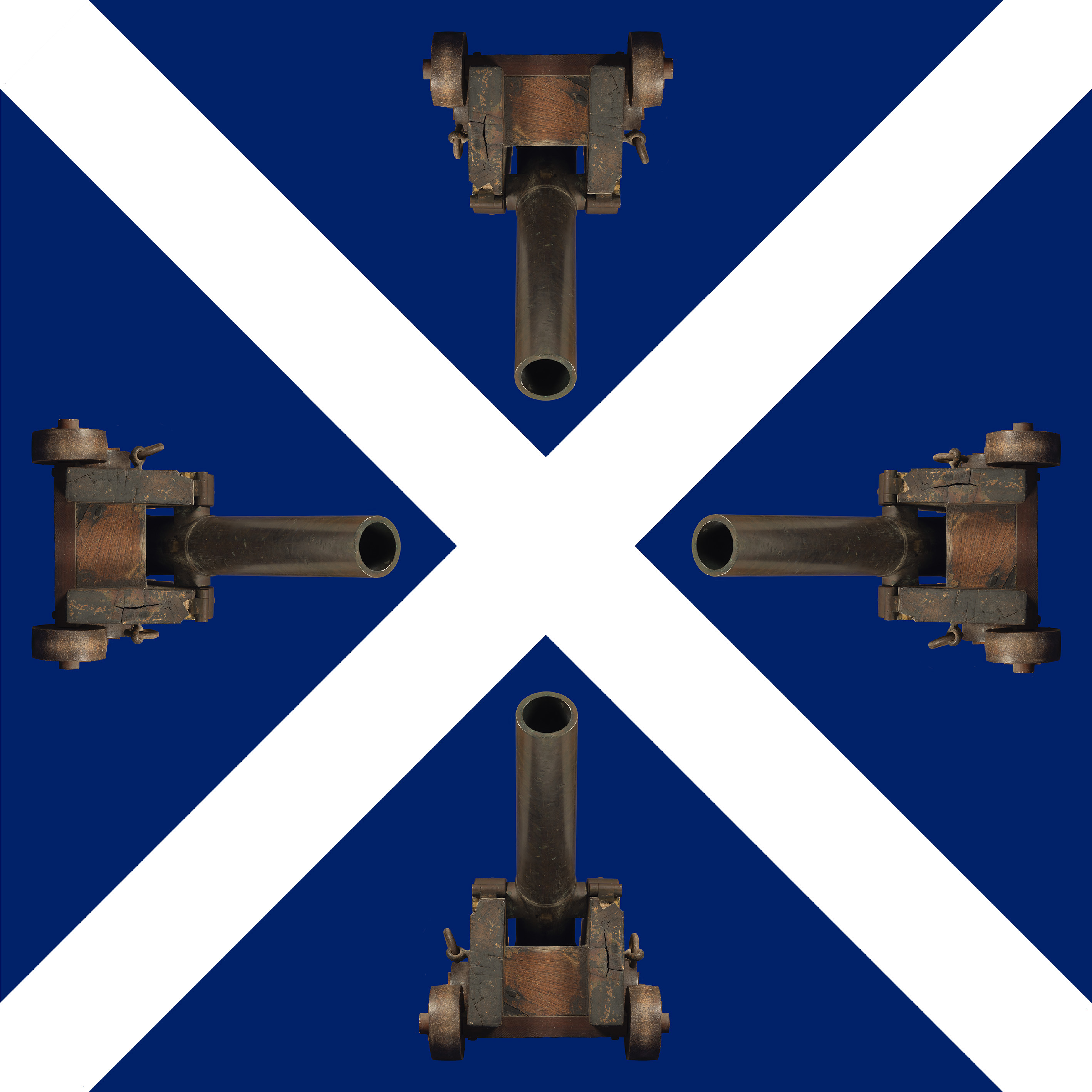 Artwork 'Study for Endeavour - Blue Saltire of St Andrew' - The ...