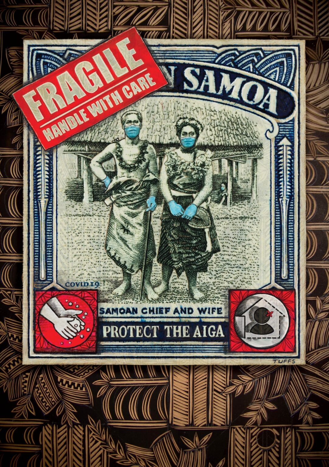 Artwork 'Protect the Aiga, Samoa' - The Diversion Gallery