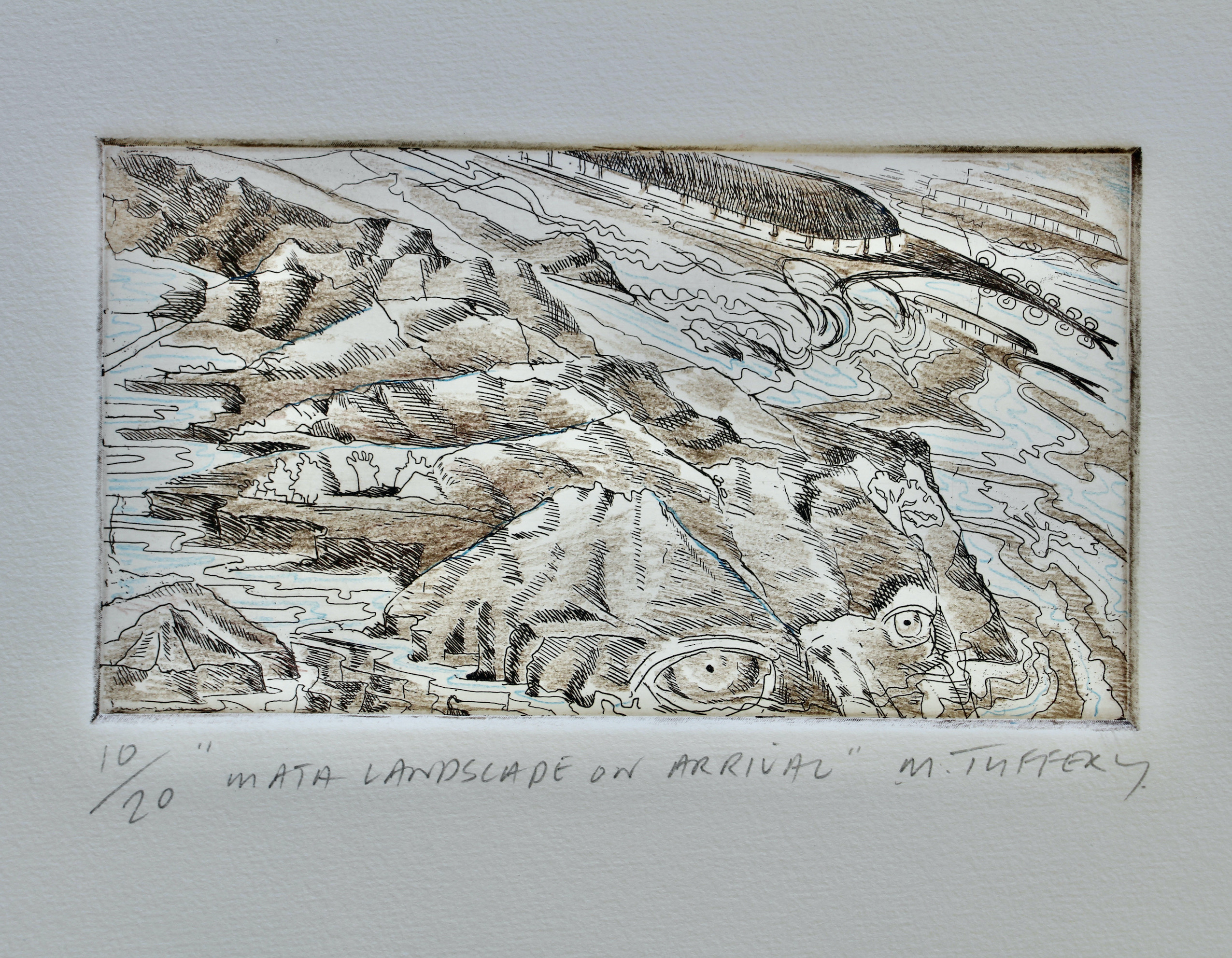 Artwork '"Mata Landscape on Arrival"' - The Diversion Gallery