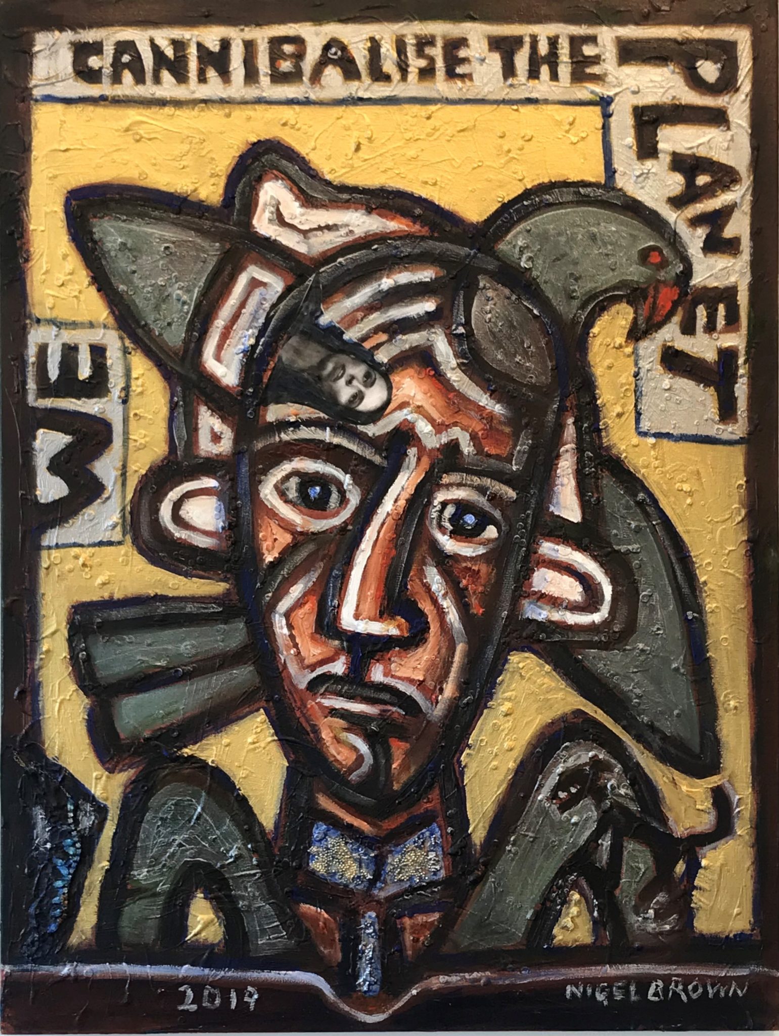 Artwork 'We Cannibalise the Planet' - The Diversion Gallery