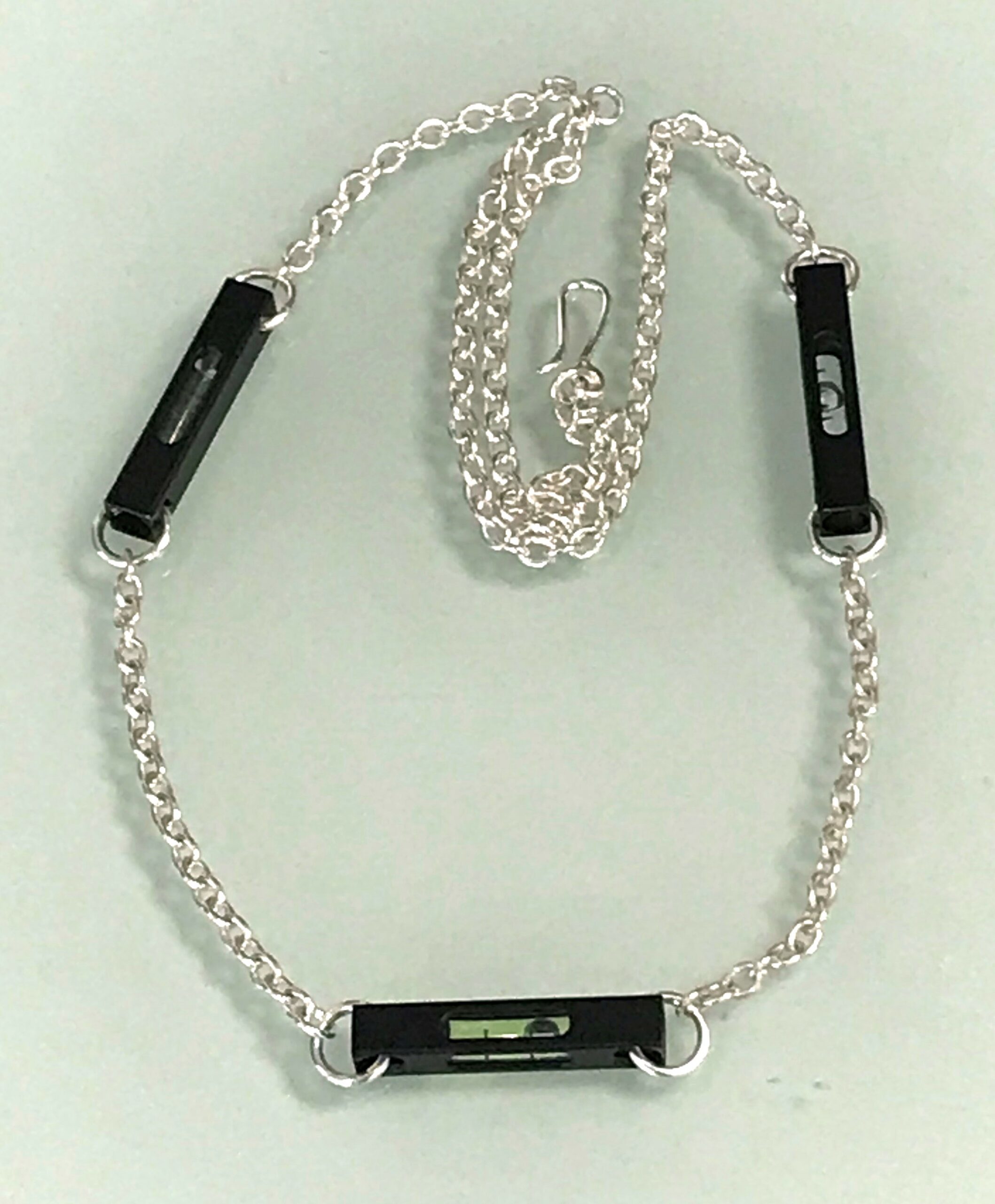 Artwork 'Level Spirit - Spirit Level (black trio)' - The Diversion Gallery