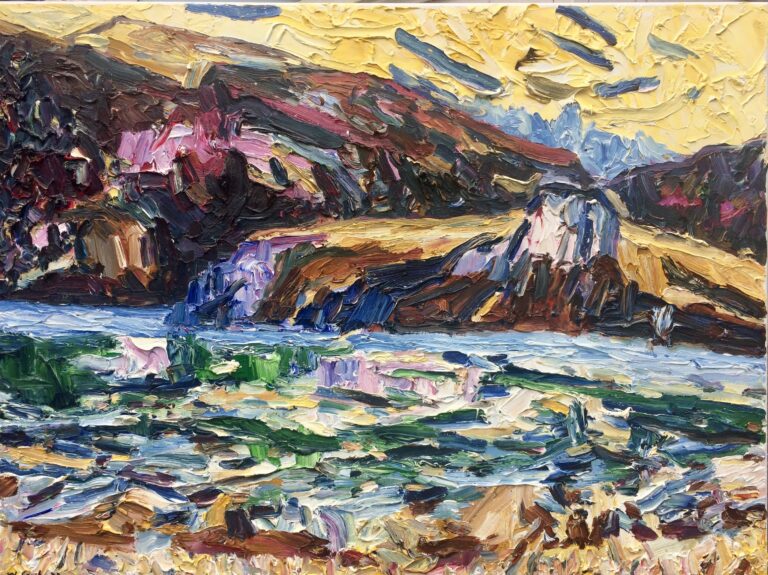 Artwork 'The Wash up, Purau' - The Diversion Gallery