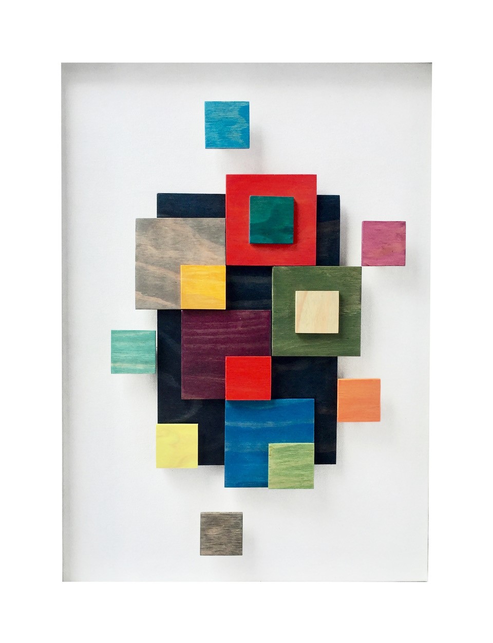 Artwork 'Construction Squares Float' - The Diversion Gallery