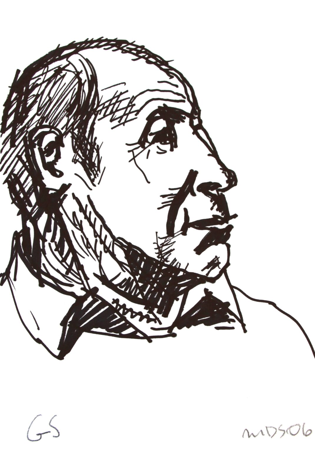 Artwork 'Portrait of Grahame Sydney II' - The Diversion Gallery