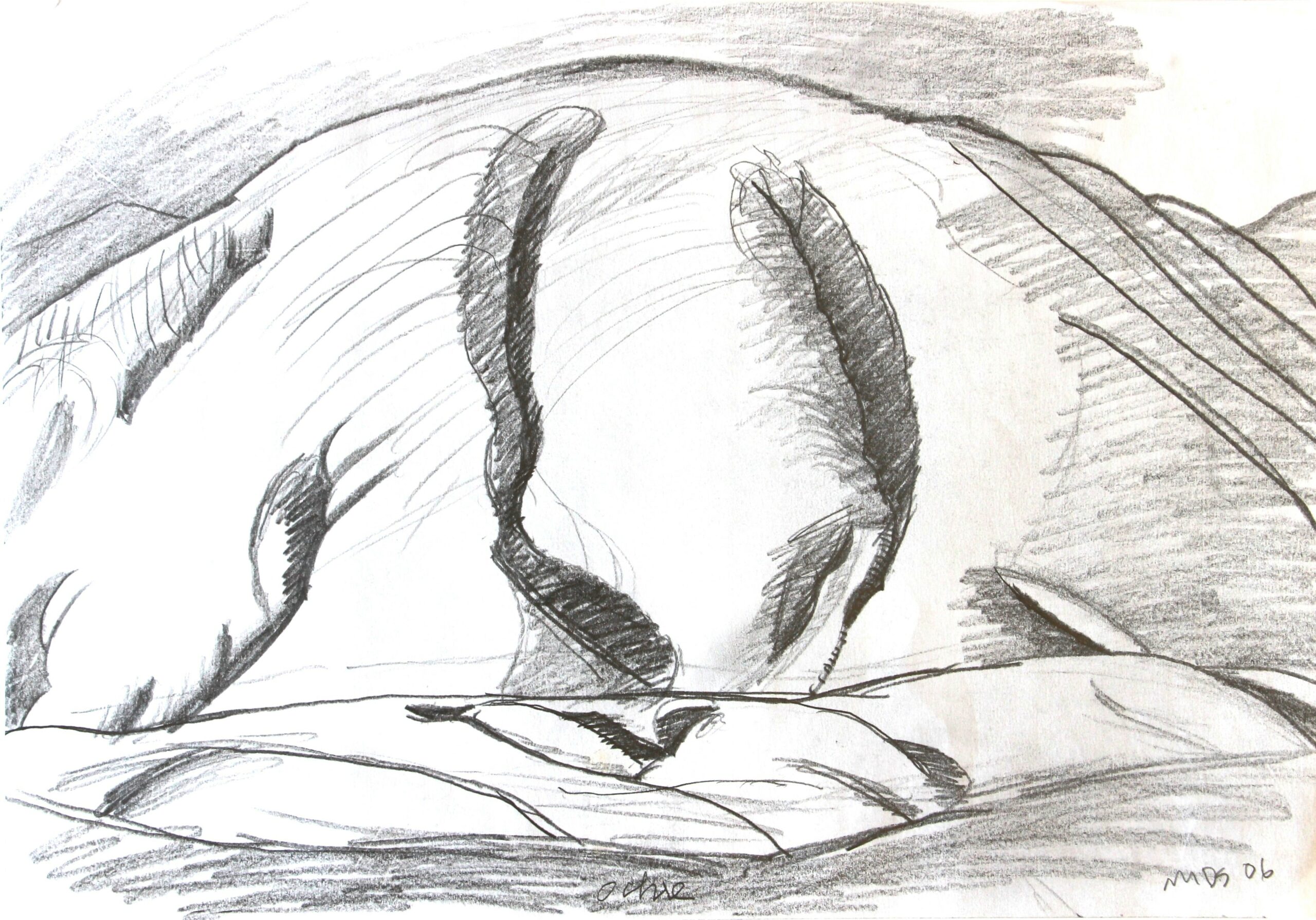 Artwork 'Study For Mt Ida Foothills' - The Diversion Gallery