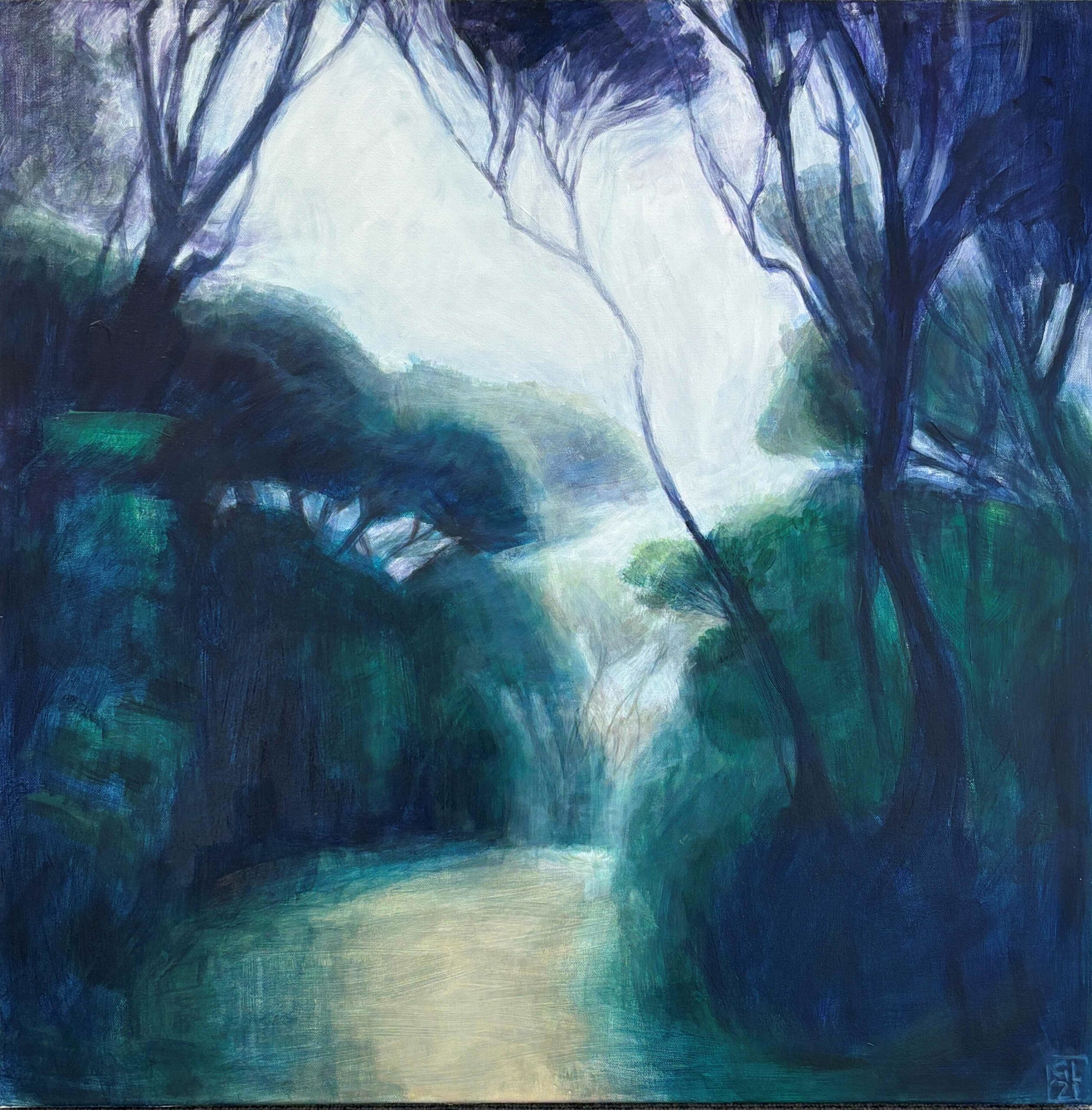 Artwork 'Regeneration - Kanuka Pathway Kapiti Is' - The Diversion Gallery